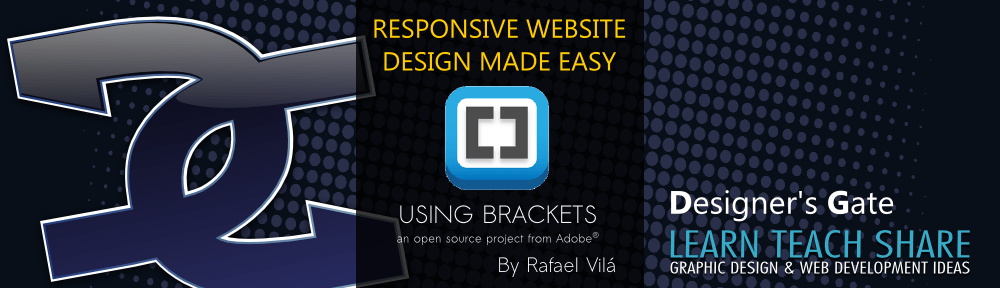 HTML5 Responsive Website with Brackets – Designer's Gate